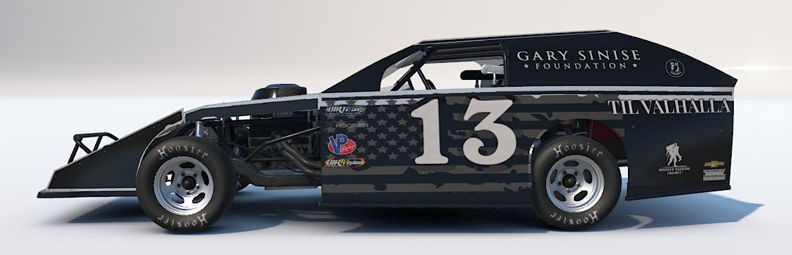 Gary Sinise Foundation Dirt UMP Modified by Zane Rutherford - Trading ...