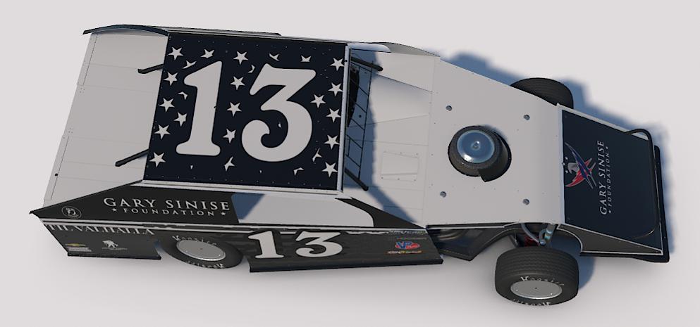 Gary Sinise Foundation Dirt UMP Modified by Zane Rutherford - Trading ...