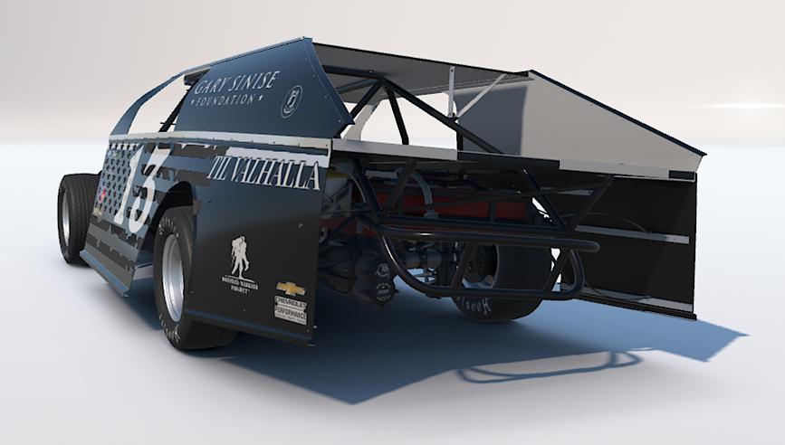 Gary Sinise Foundation Dirt UMP Modified by Zane Rutherford - Trading ...