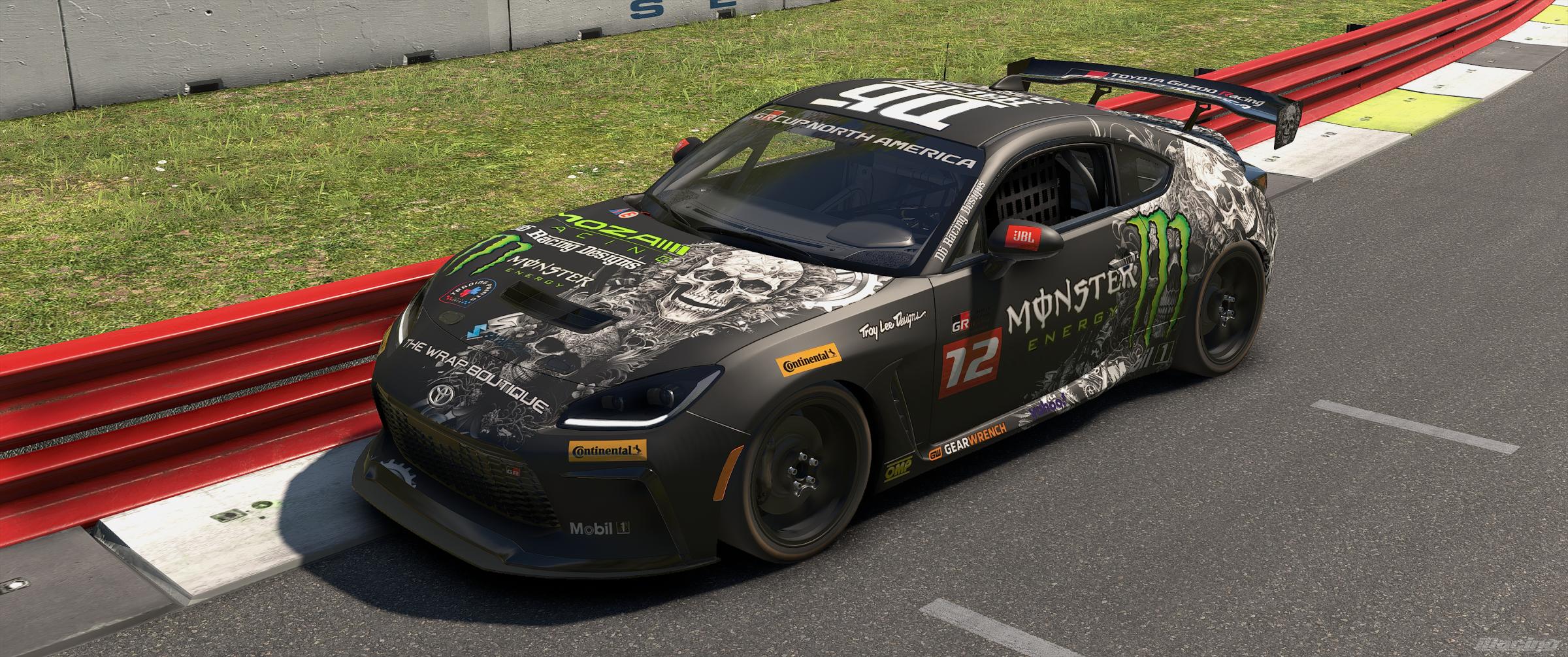 DB Racing Designs/Monster Energy/Moza Racing Toyota GR86 by Drew ...