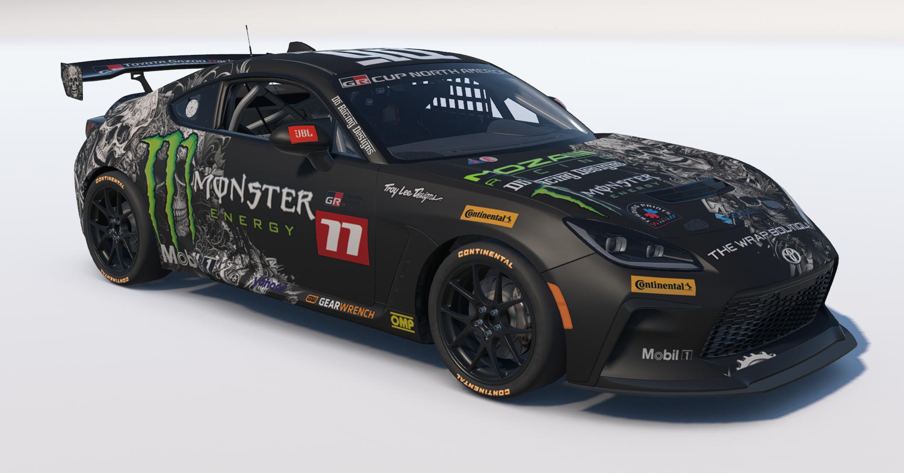 DB Racing Designs/Monster Energy/Moza Racing Toyota GR86 by Drew ...