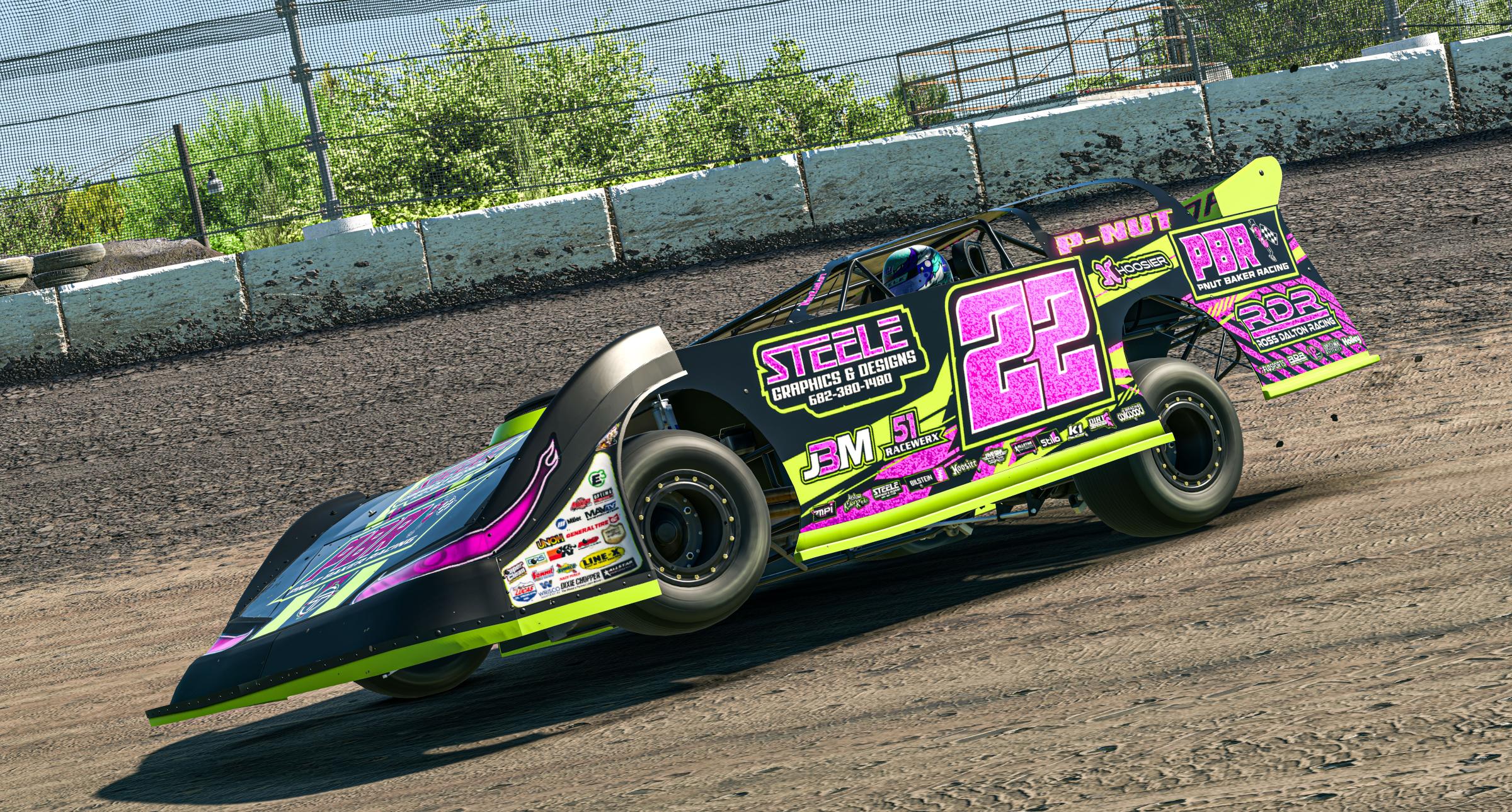 Adam Baker-#22 by Michael J. Steele - Trading Paints