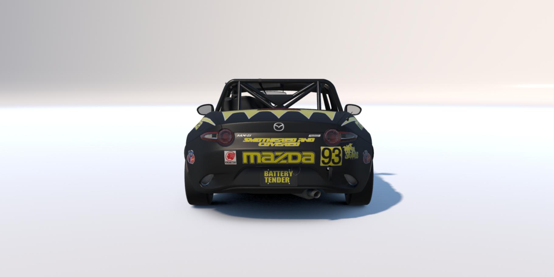Stealth Waffle House livery for MX-5 by Clyde Simmons - Trading Paints