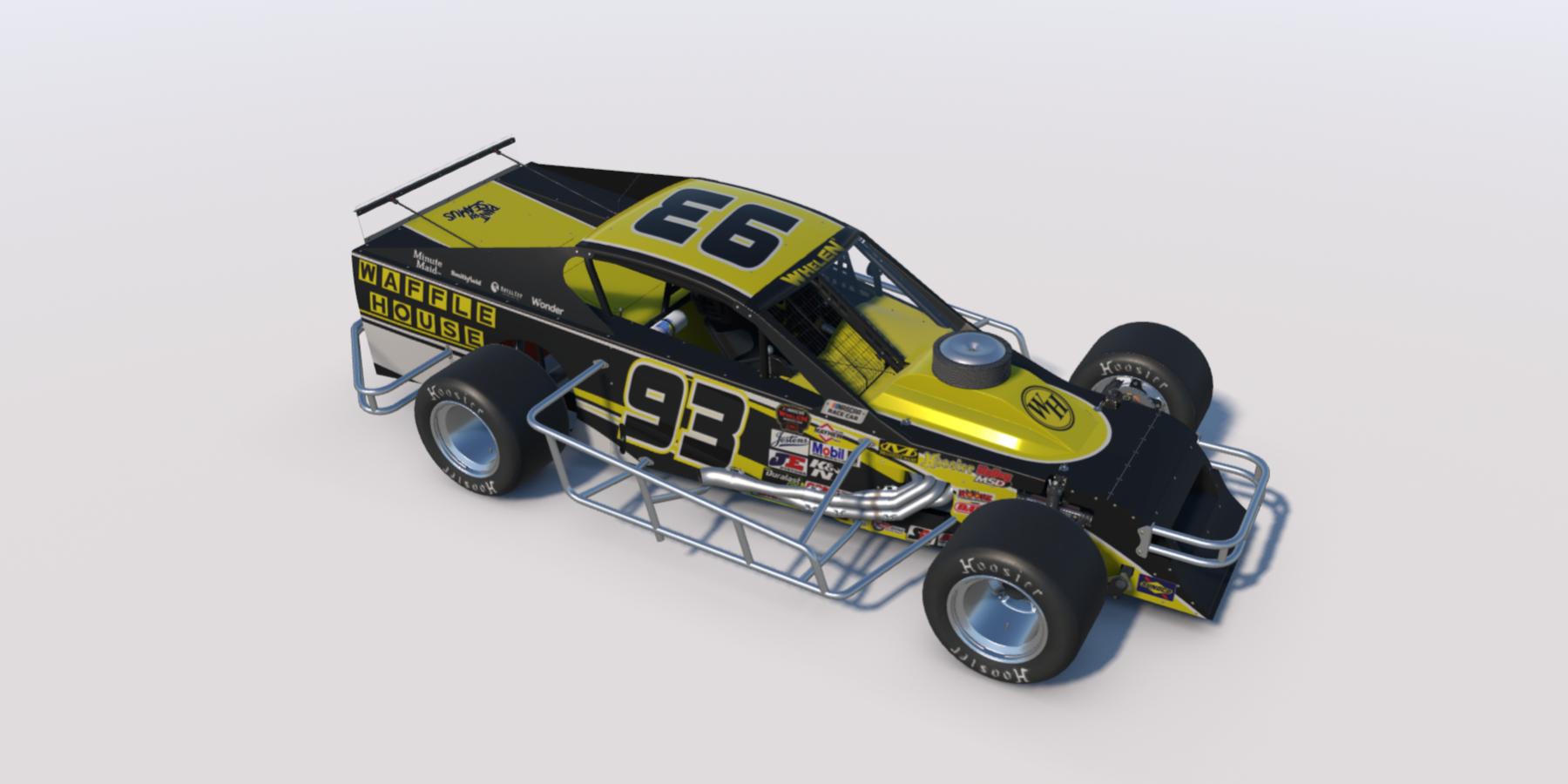 Waffle House livery for SK Modified by Clyde Simmons - Trading Paints