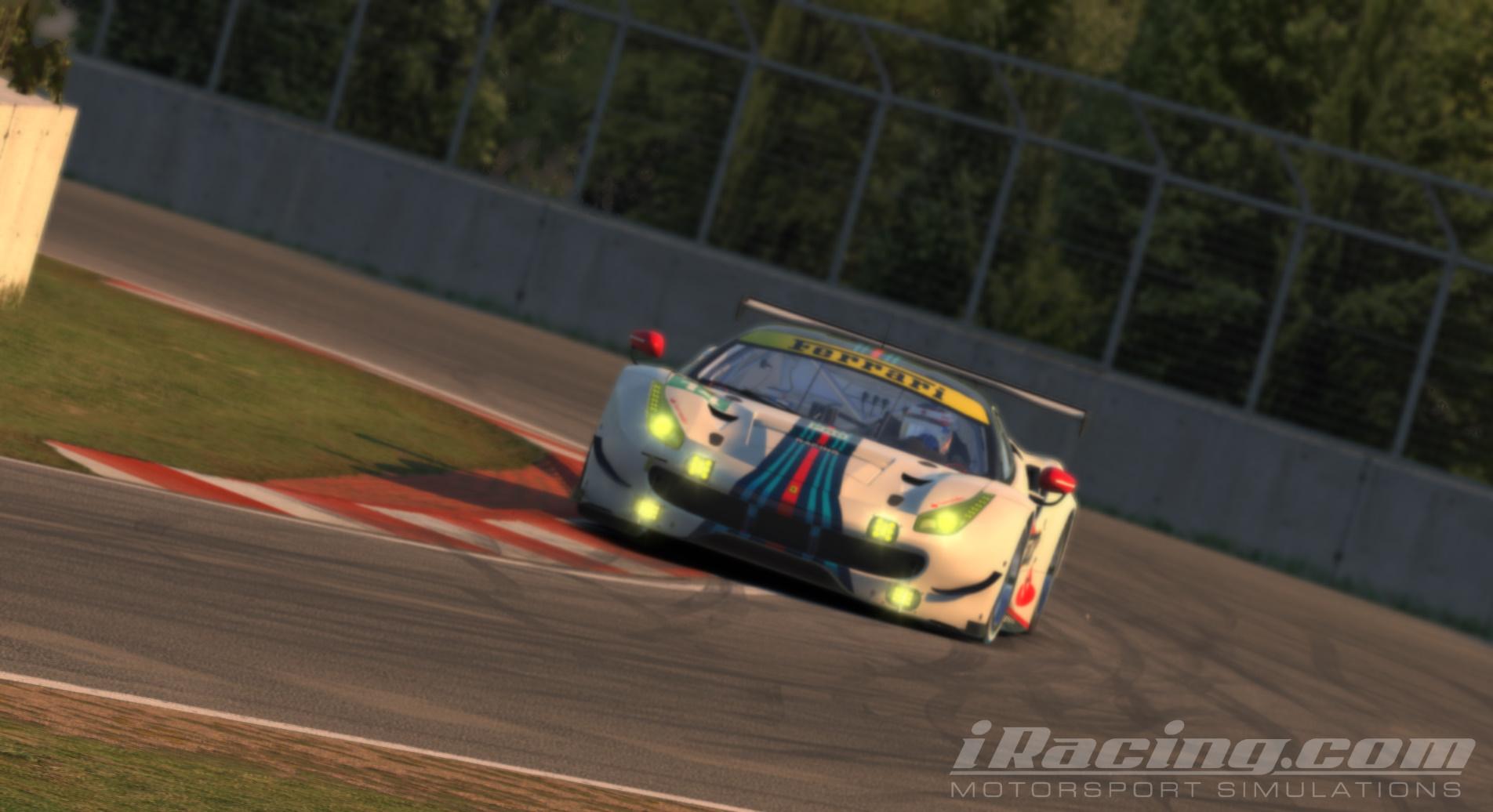 Ferrari 488 GTE Martini by Samuel Augsburger - Trading Paints