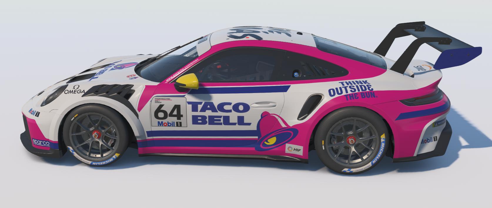 Taco Bell Racing by Antonio DeFoor - Trading Paints