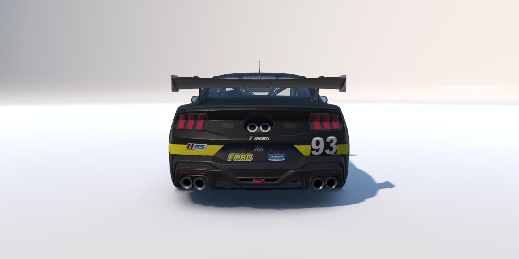 Stealth Waffle House livery for the GT4 Mustang by Clyde Simmons ...