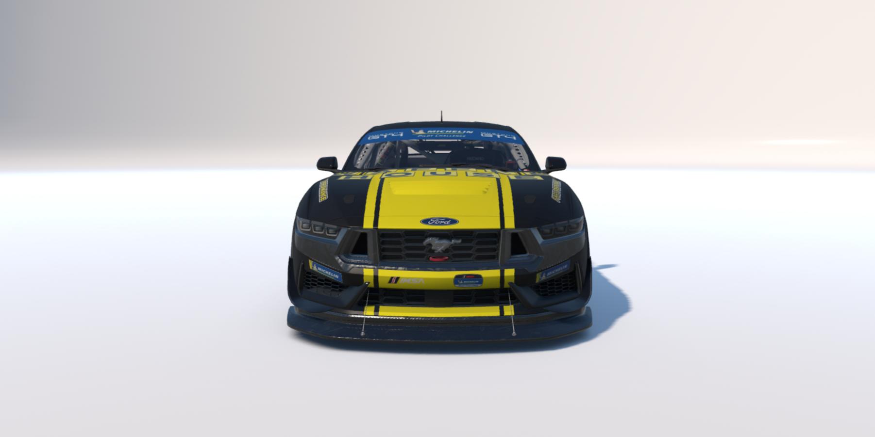 Stealth Waffle House livery for the GT4 Mustang by Clyde Simmons ...