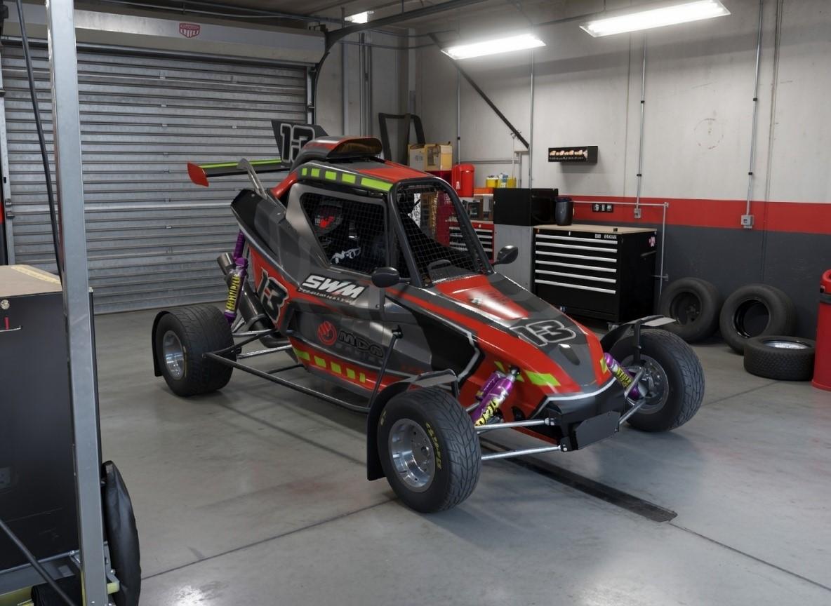 DB Racing Team Fia Cross Car by Daniel Bolman - Trading Paints