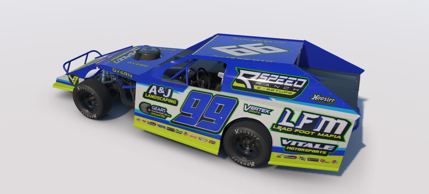 Billy Roberts Dirt UMP Modified by Tyler Bowman4 - Trading Paints