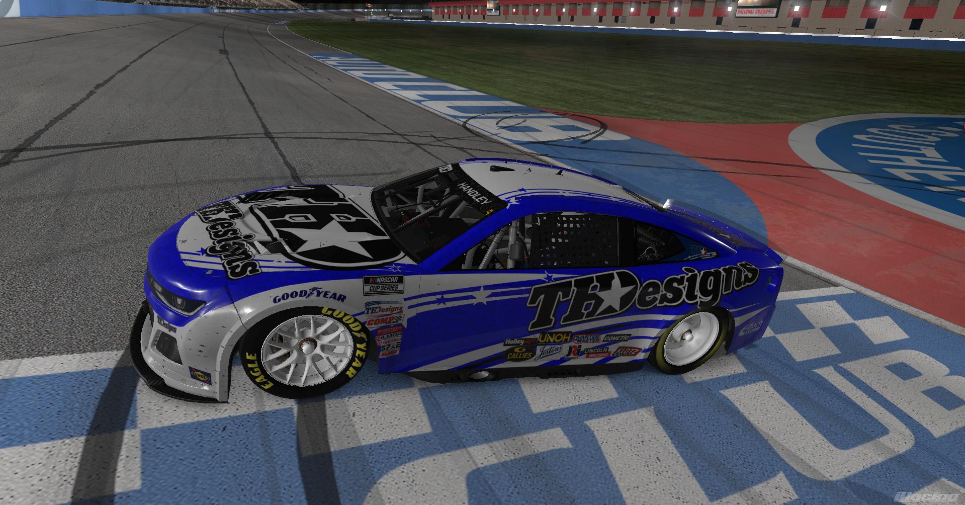 THD 2026 - Blue - TH Designs Sim Stamp by Teejay Handley - Trading Paints