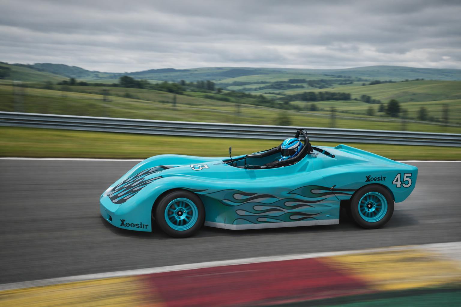 Blue spec racer by Randy L. - Trading Paints