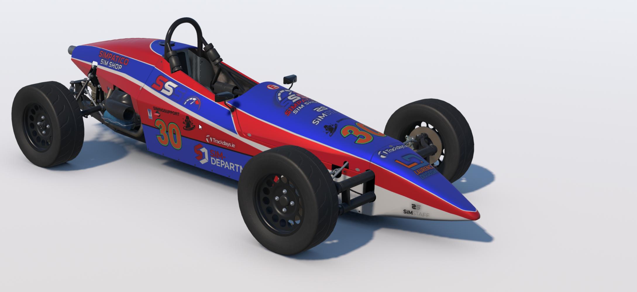 Laurence Dusoswa Formula Vee by Justin Wellbelove - Trading Paints