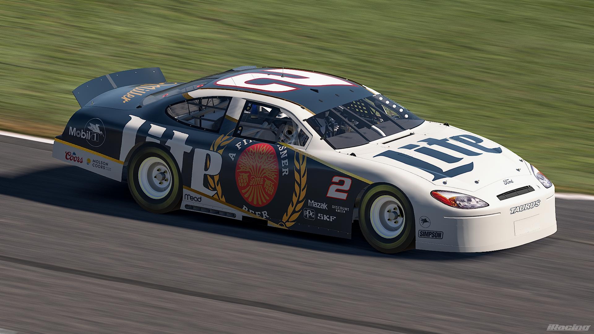 #2 Blue Miller Lite Ford Taurus SS by Julio N. - Trading Paints