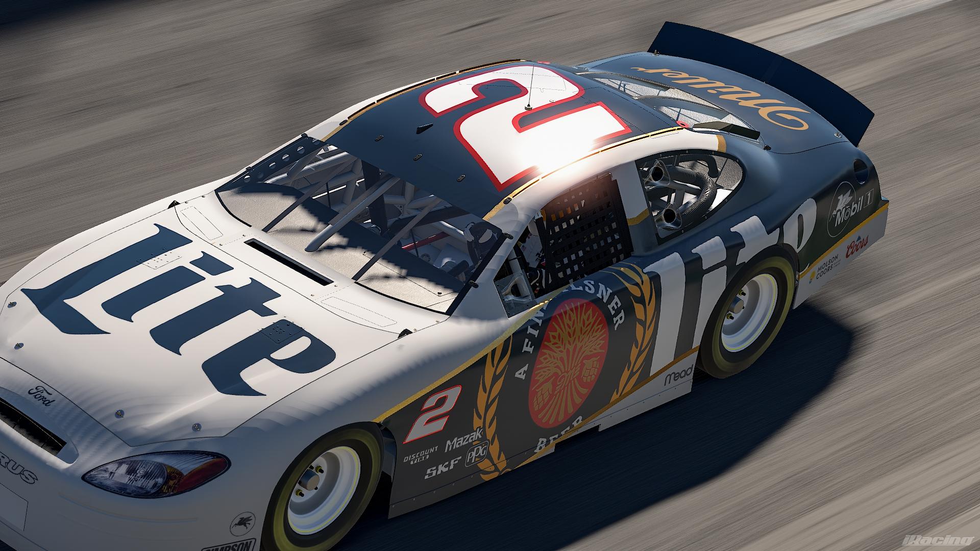 #2 Blue Miller Lite Ford Taurus SS by Julio N. - Trading Paints