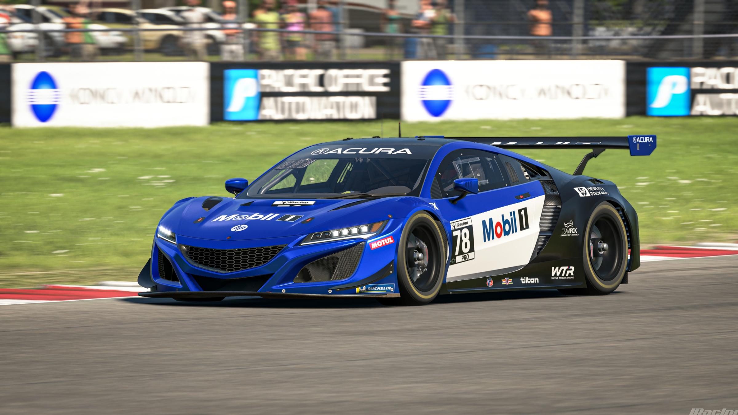 2025 #101 Wayne Taylor Racing Acura NSX GT3 EVO by Lewis Edwards ...