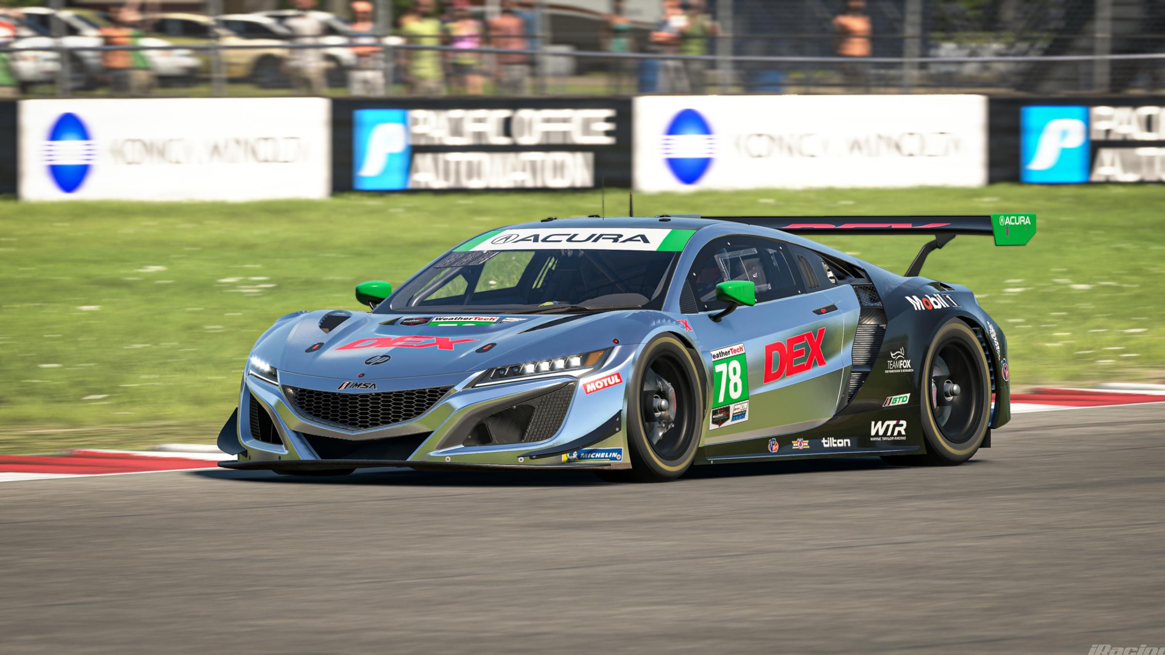2025 #40 Wayne Taylor Racing Acura NSX GT3 EVO by Lewis Edwards ...