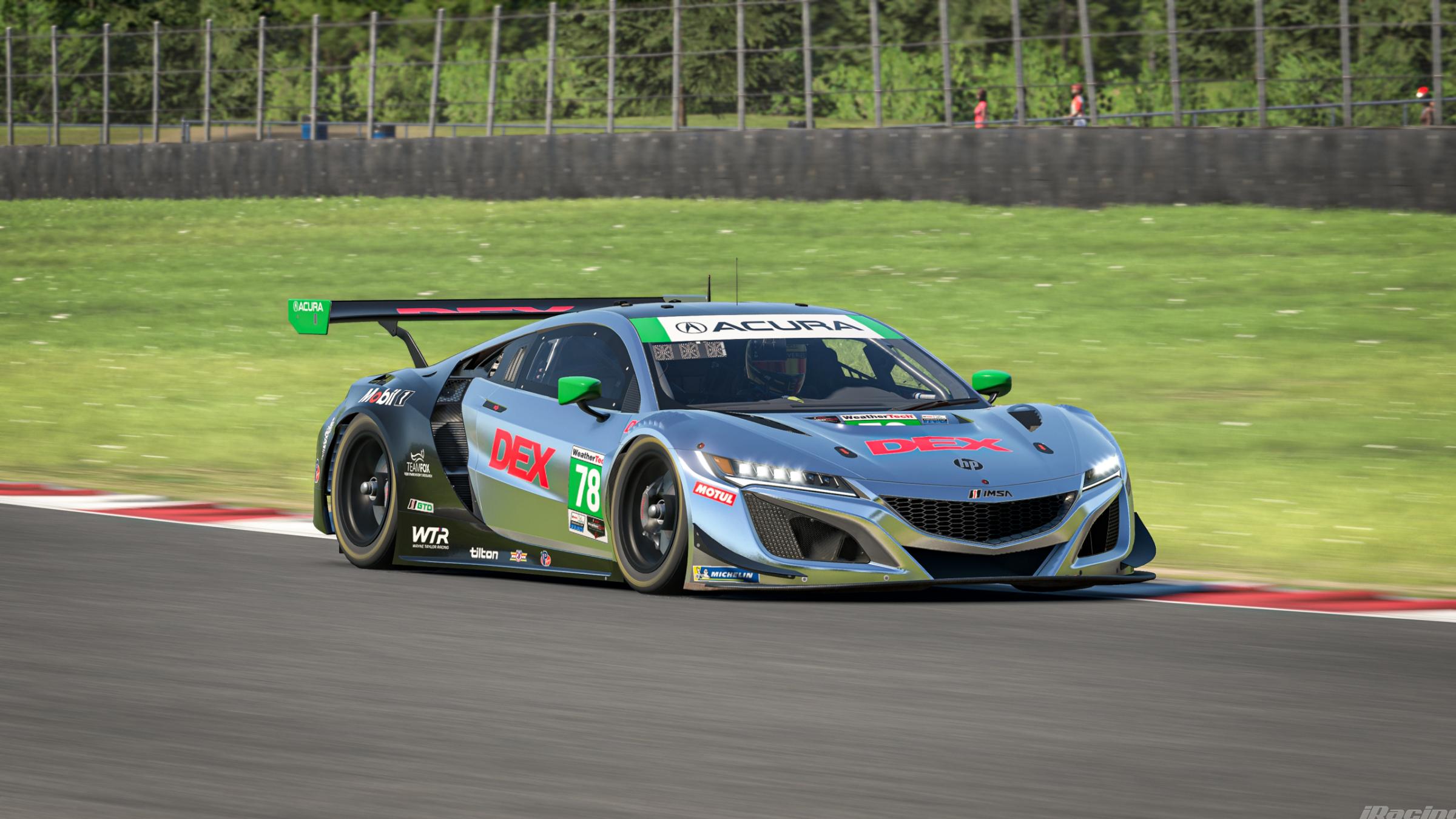 2025 #40 Wayne Taylor Racing Acura NSX GT3 EVO by Lewis Edwards ...