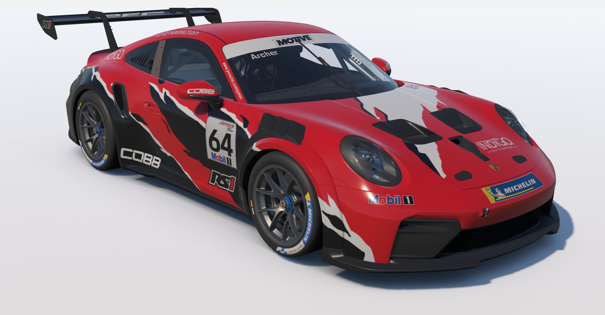 Updated Livery for Chris Hamilton with black and white reversed by ...