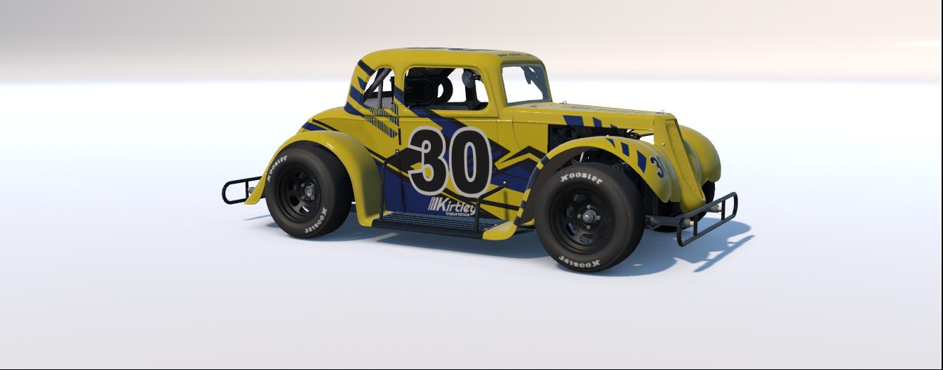 Dirt Blue and Yellow Ford 34 by Curtis G. - Trading Paints