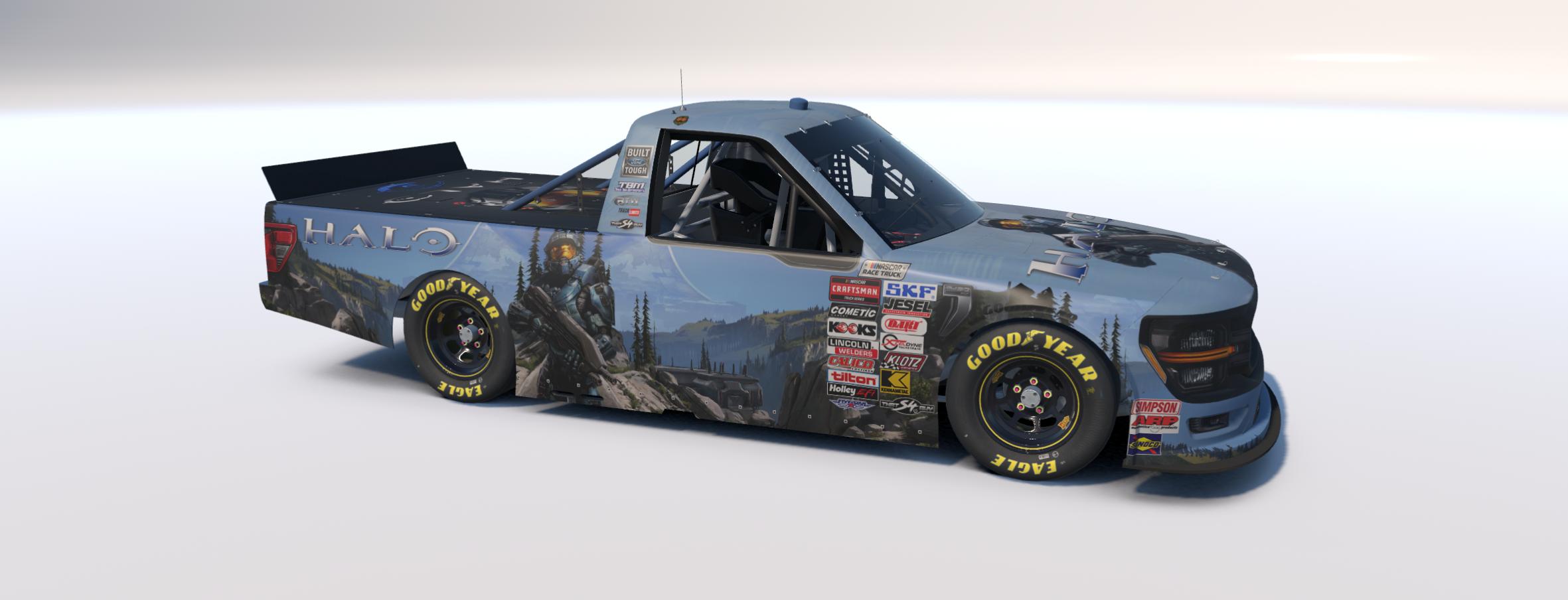Halo Master Chief F150 Stamped number by Zach Millett - Trading Paints