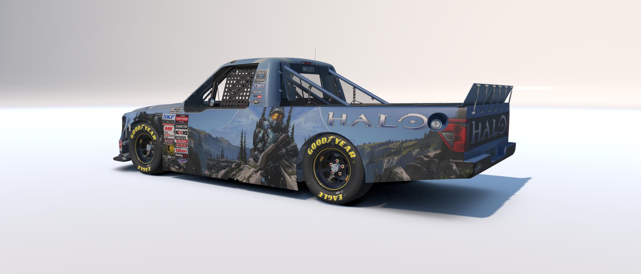Halo Master Chief F150 Stamped number by Zach Millett - Trading Paints