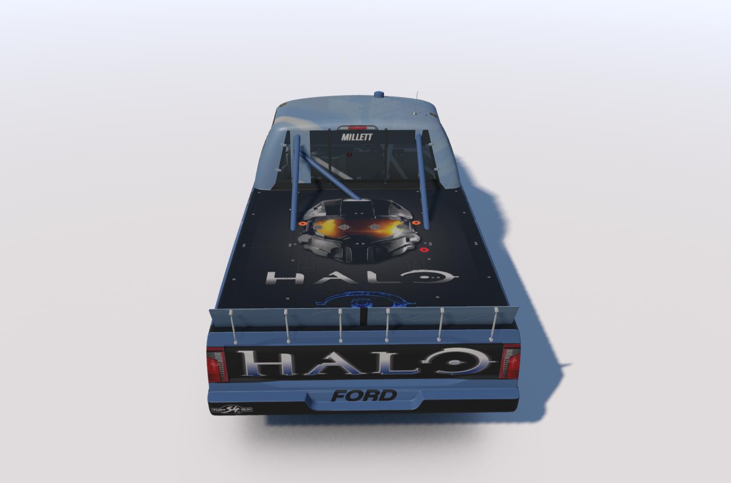 Halo Master Chief F150 Stamped number by Zach Millett - Trading Paints