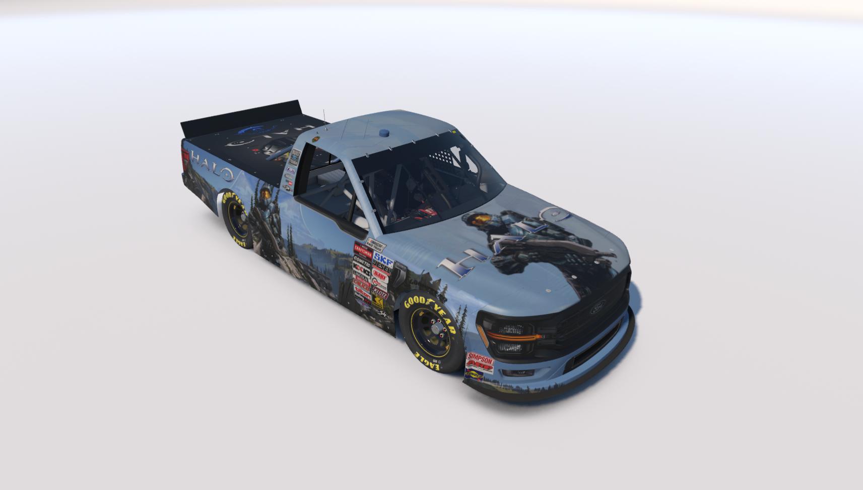 Halo Master Chief F150 Stamped number by Zach Millett - Trading Paints