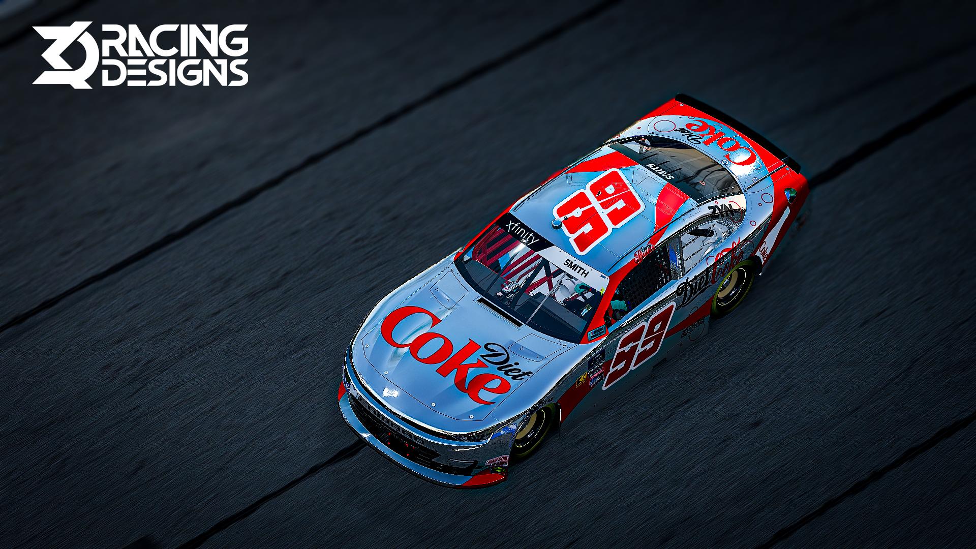 Gerry Powers #99 Diet Coke Xfinity Camaro - Chrome Finish by Johnathan ...