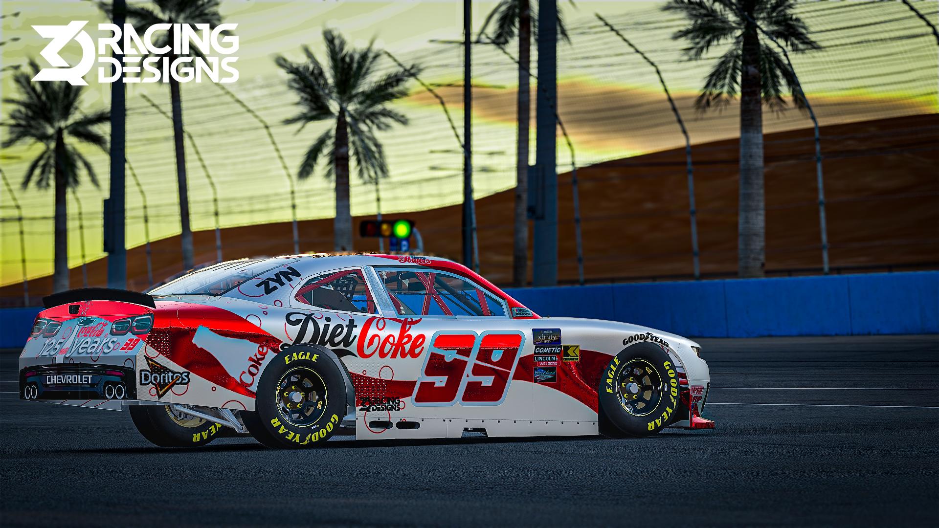 Gerry Powers #99 Diet Coke Xfinity Camaro - Metallic Finish by ...