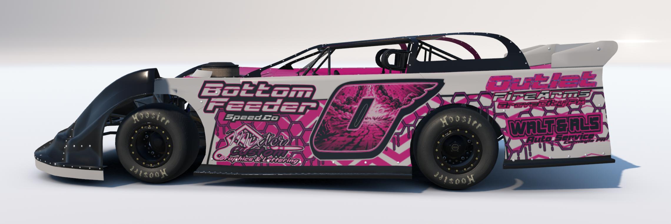 2026 Bottom Feeder House Car #0 Late Model by Mikey M. - Trading Paints