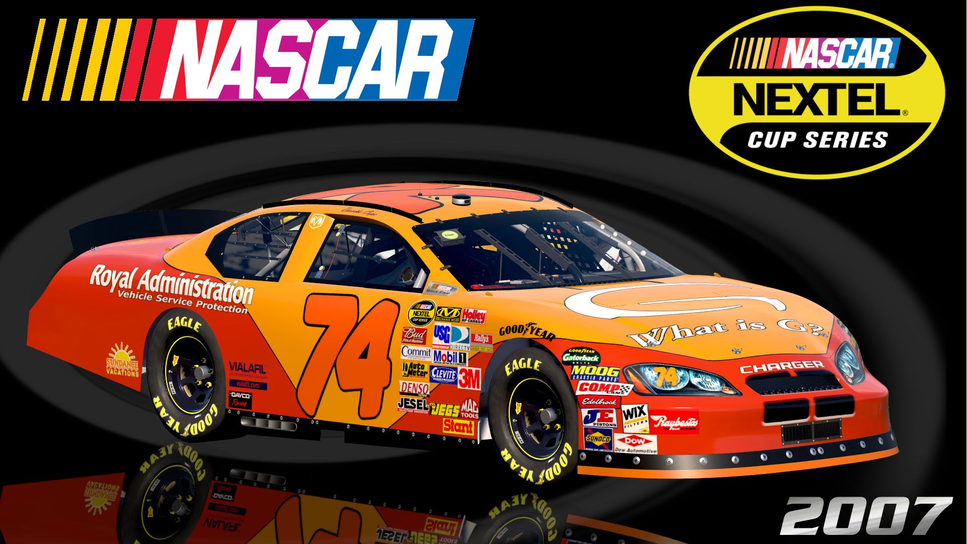 #74 Derrike Cope 2007 Royal Administration What is G Dodge Charger by ...