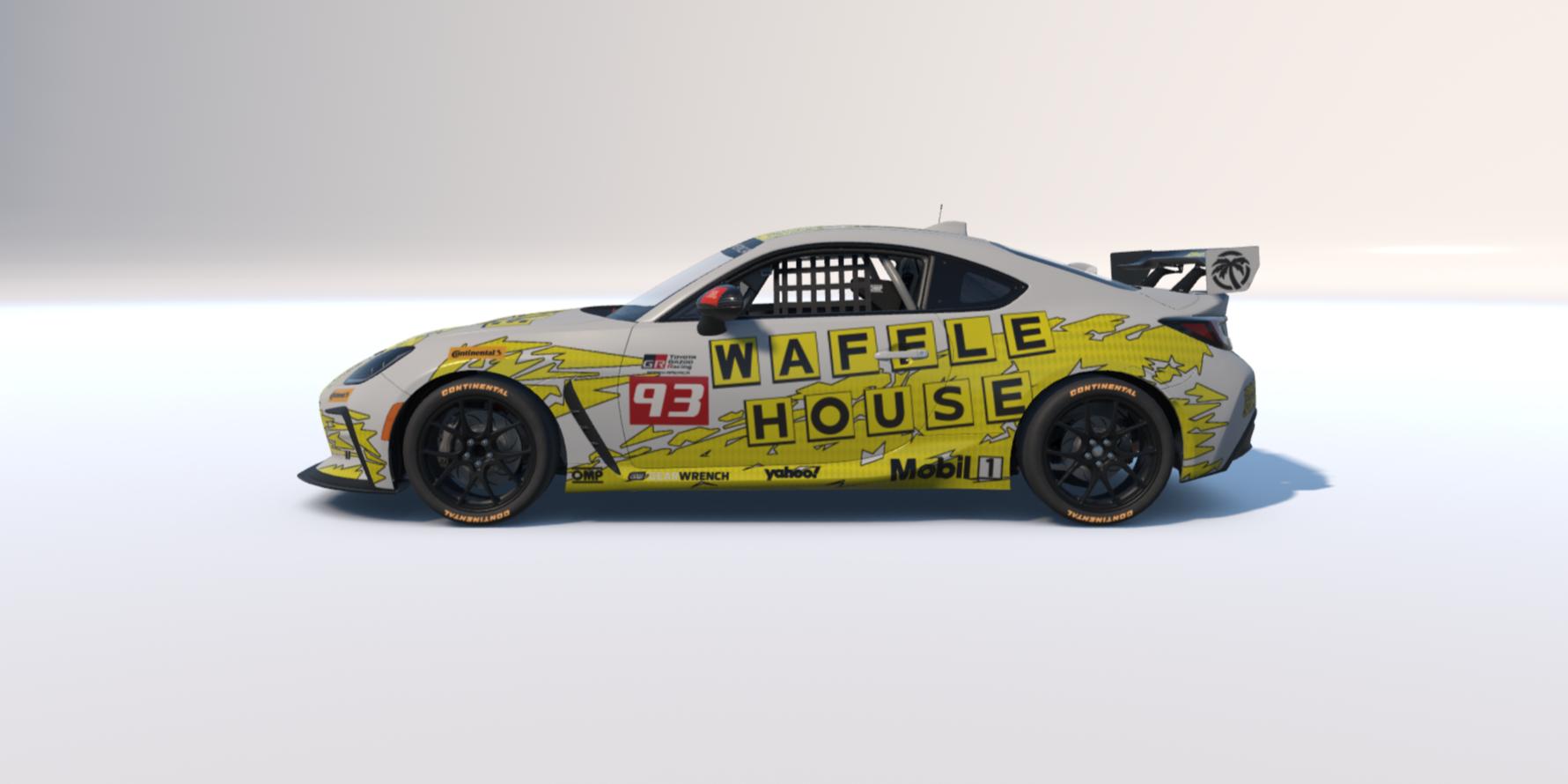 Lite Waffle House livery for GR86 by Clyde Simmons - Trading Paints