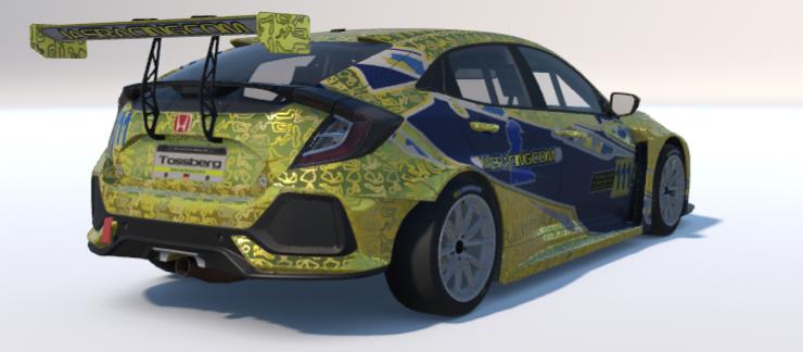 Team JAS Gold Tossberg Edition by Kev Aylett - Trading Paints