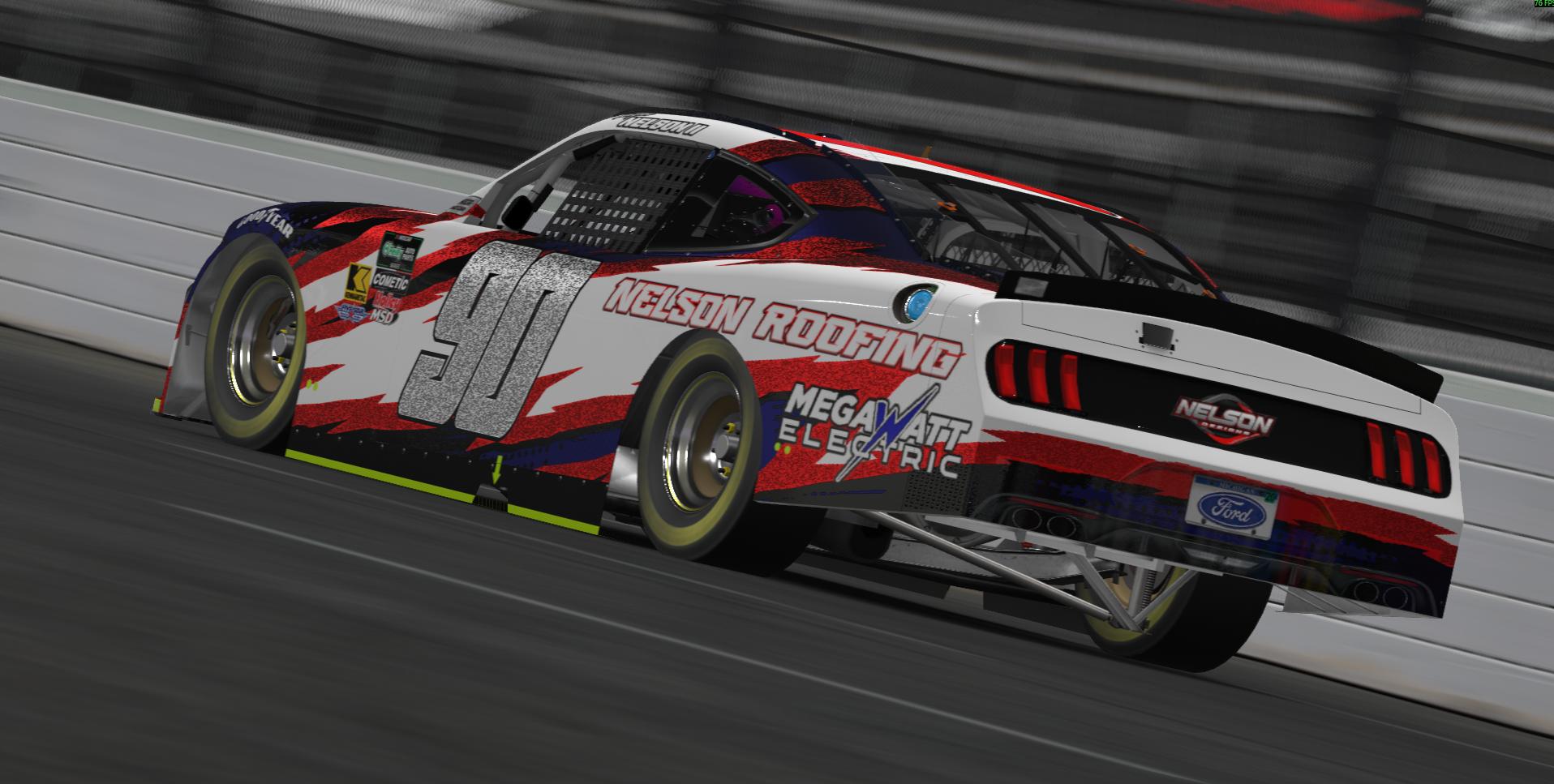 Waylon Nelson II 90 Oreilly Mustang by Waylon Nelson II - Trading Paints