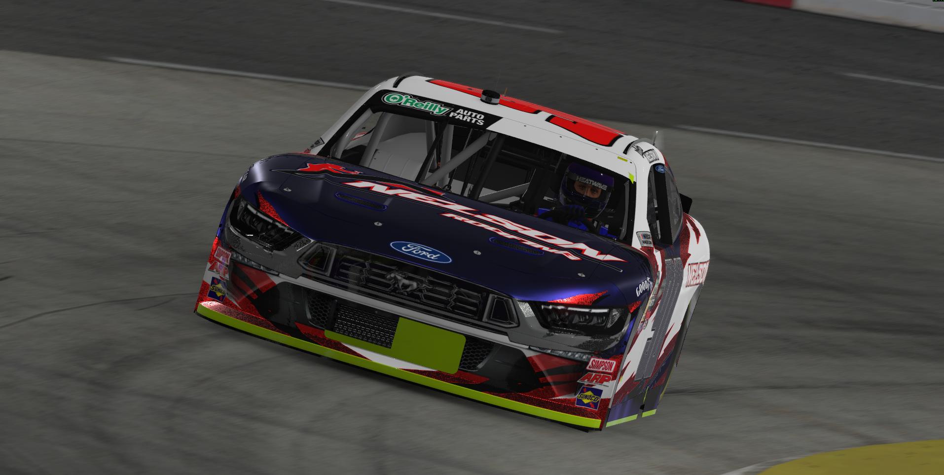 Waylon Nelson II 90 Oreilly Mustang by Waylon Nelson II - Trading Paints