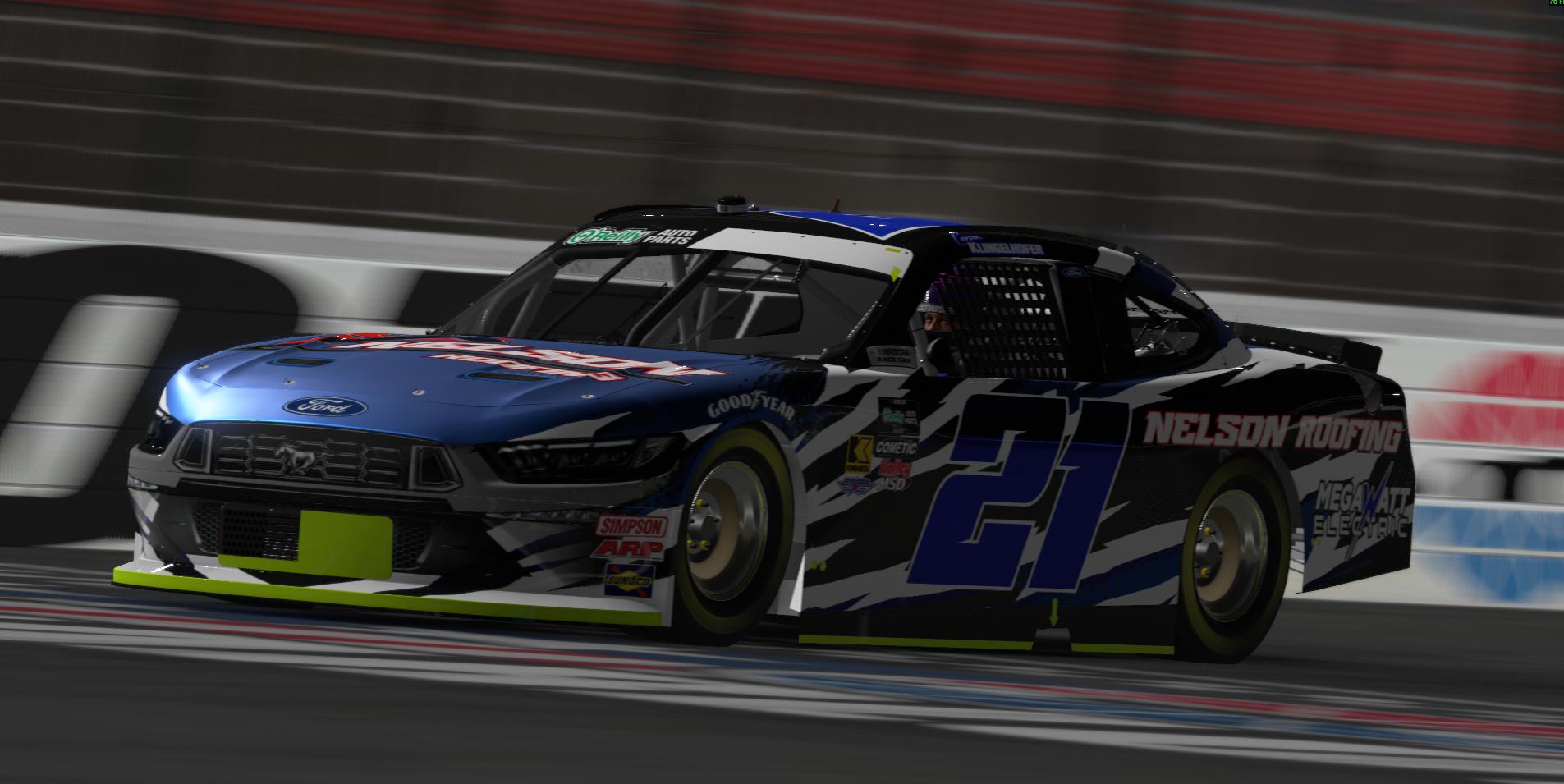 Carson Klingelhofer 21 Oreillys Mustang by Waylon Nelson II - Trading ...