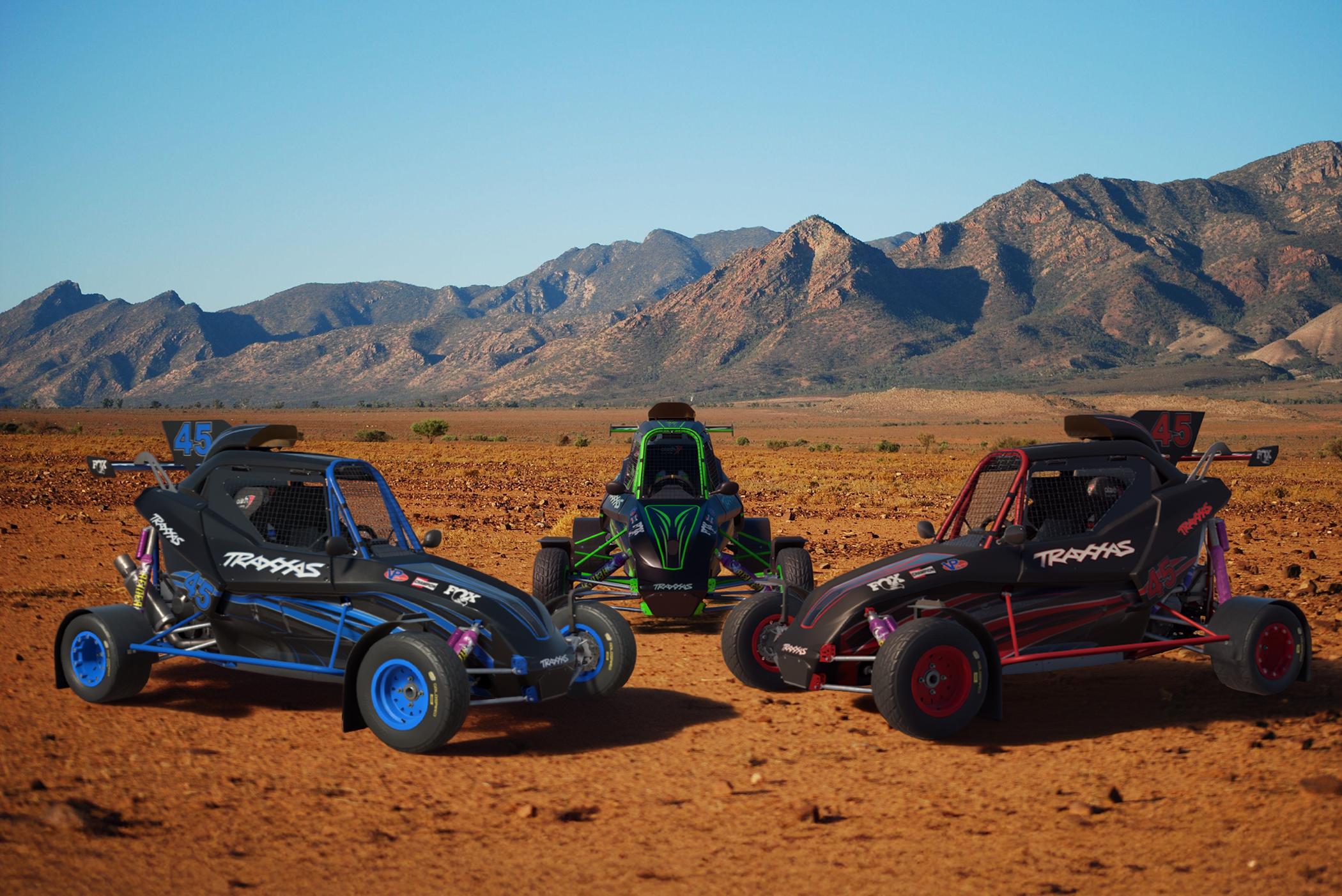 FIA Cross Car TRAXXAS RED by Hallam Cott - Trading Paints