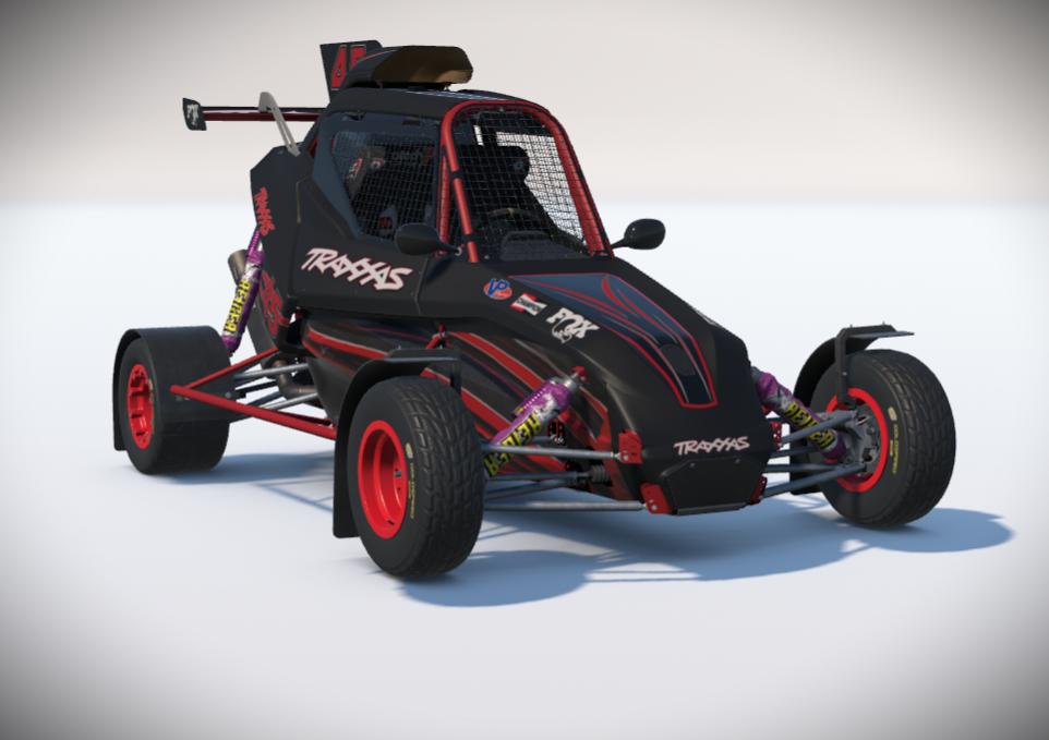 FIA Cross Car TRAXXAS RED by Hallam Cott - Trading Paints