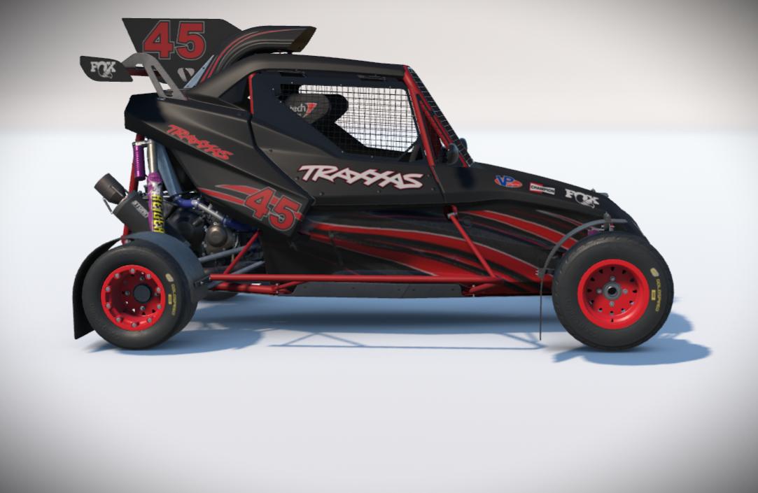 FIA Cross Car TRAXXAS RED by Hallam Cott - Trading Paints