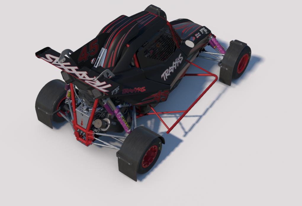 FIA Cross Car TRAXXAS RED by Hallam Cott - Trading Paints