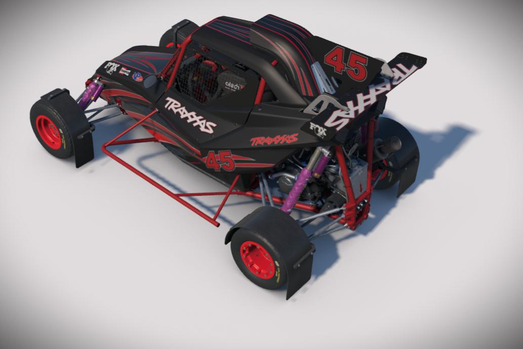 FIA Cross Car TRAXXAS RED by Hallam Cott - Trading Paints