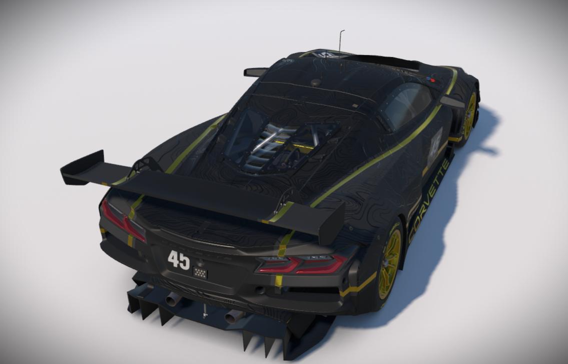 Chevrolet Corvette Z06 GT3.R Jean Shorts by Hallam Cott - Trading Paints