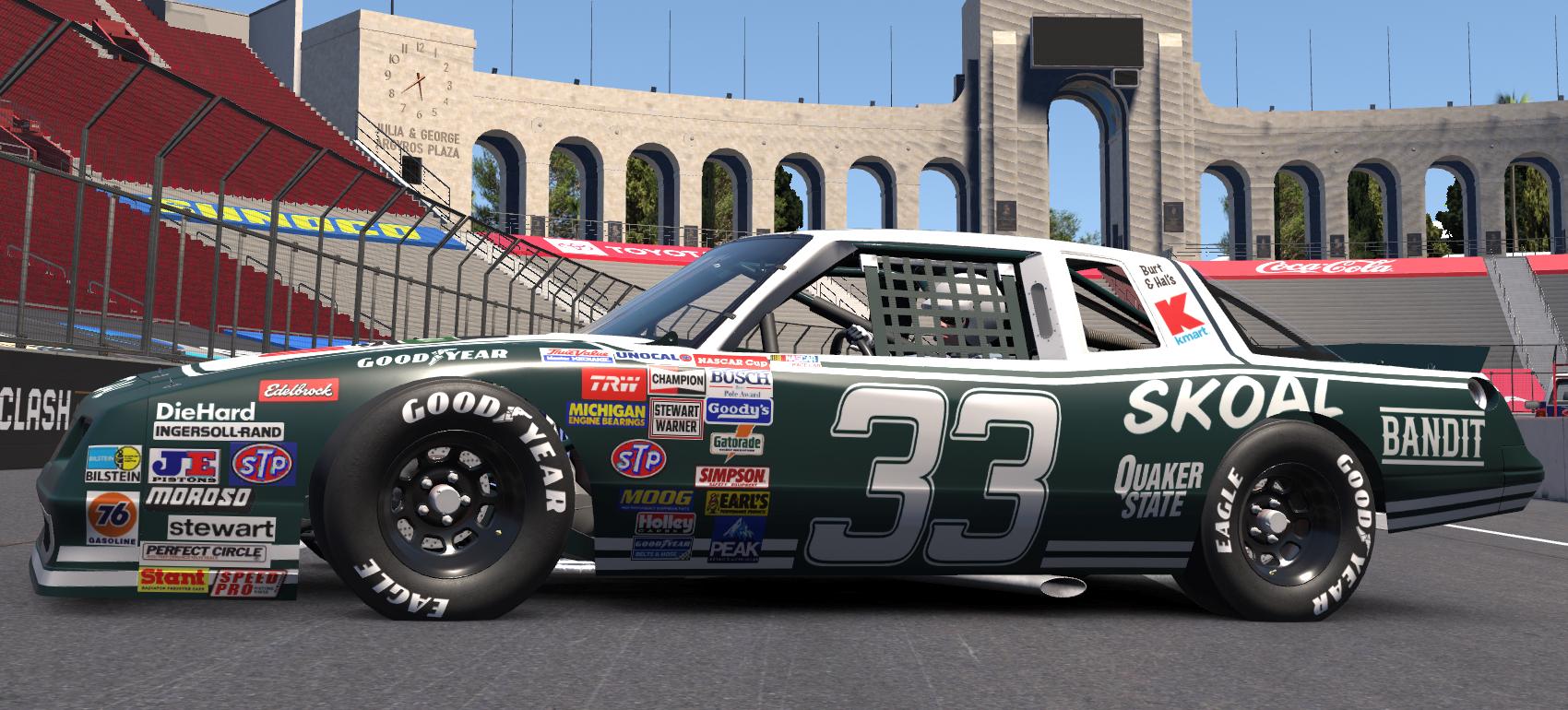 Skoal Bandit Chevy Harry Gant 33 by Donald W. - Trading Paints