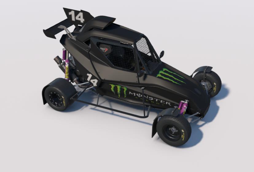 Monster Energy FIA Cross Car by Christian Shriver - Trading Paints
