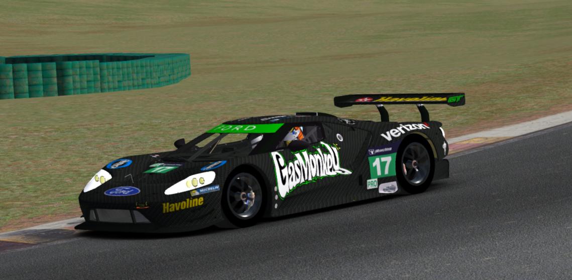 Gas Monkey Carbon Fiber Ford GT 2017 by Dean R R. - Trading Paints