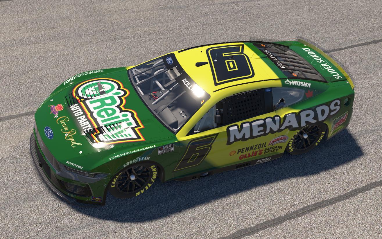 Menards "Days of Thunder" by Christopher R. - Trading Paints