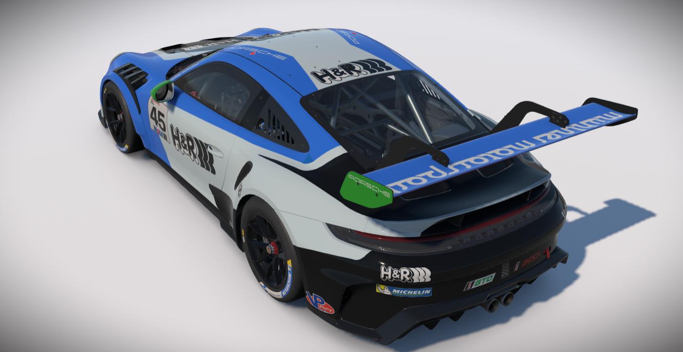 Porsche 911 Cup (992.2) Muhlner Motorsport by Hallam Cott - Trading Paints