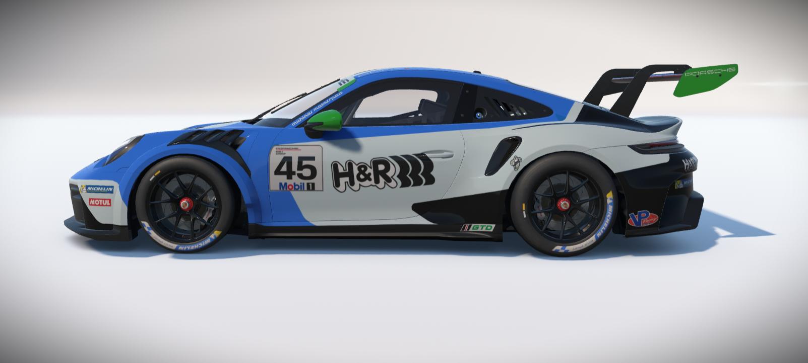 Porsche 911 Cup (992.2) Muhlner Motorsport by Hallam Cott - Trading Paints