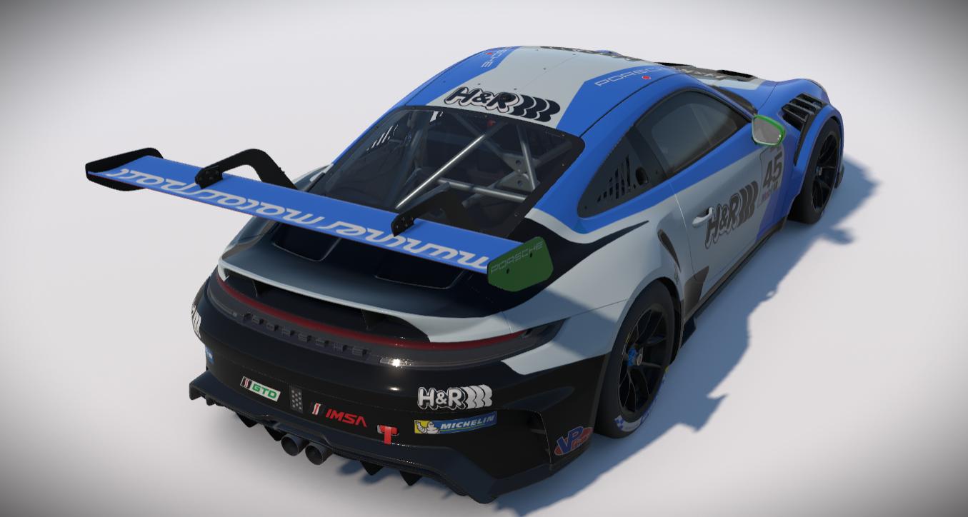 Porsche 911 Cup (992.2) Muhlner Motorsport by Hallam Cott - Trading Paints